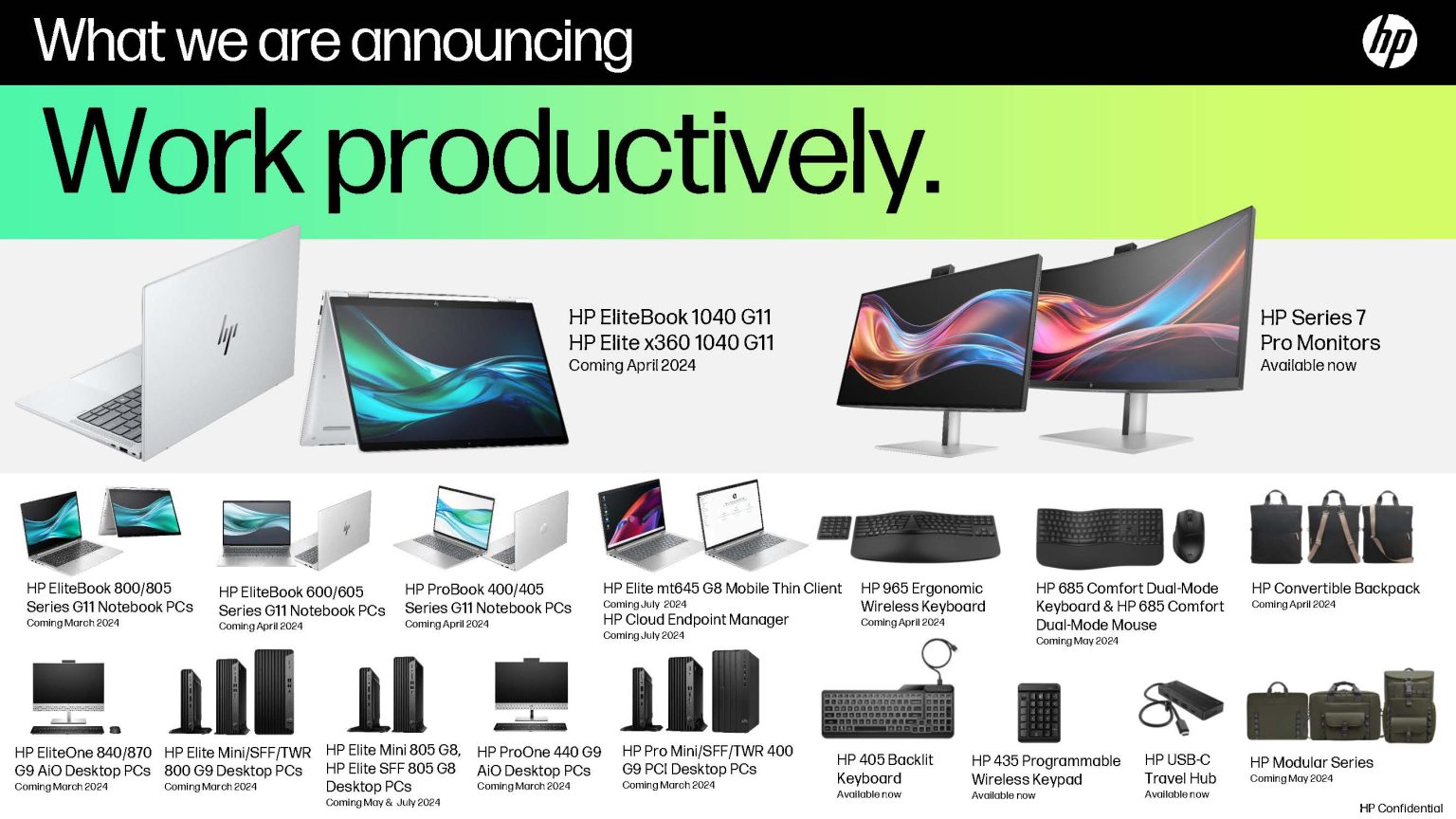 HP Showcases Largest Portfolio of AI PCs, Announces New Color LaserJet ...