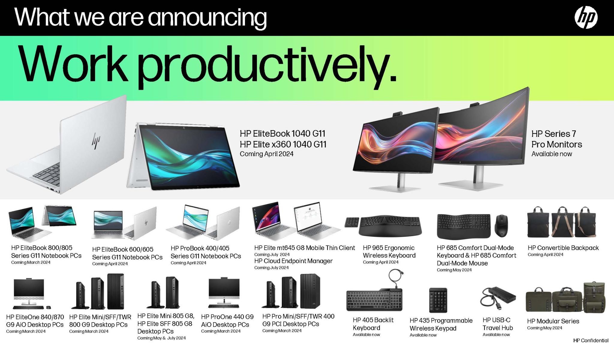 HP Showcases Largest Portfolio of AI PCs, Announces New Color LaserJet ...